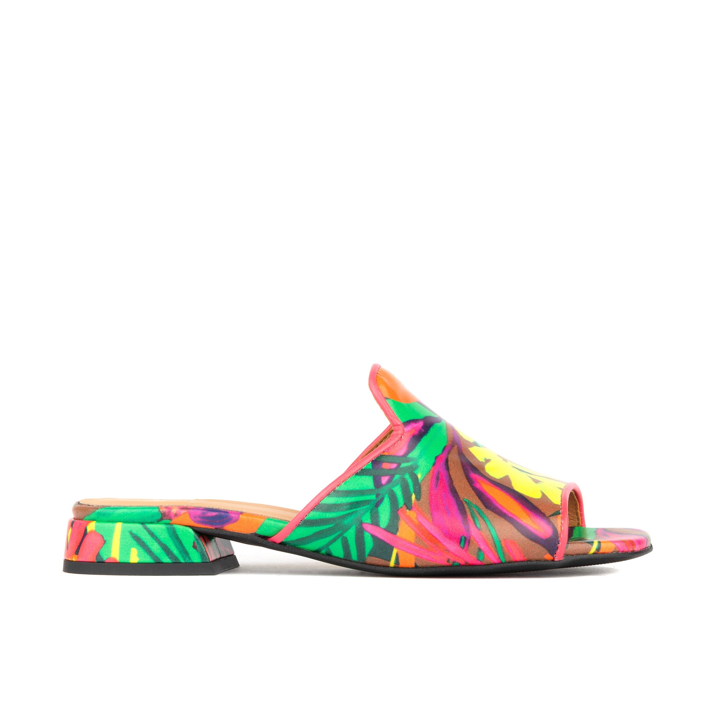 Women’s Sandals Tropical Print Embassy London South Beach – Embassy ...