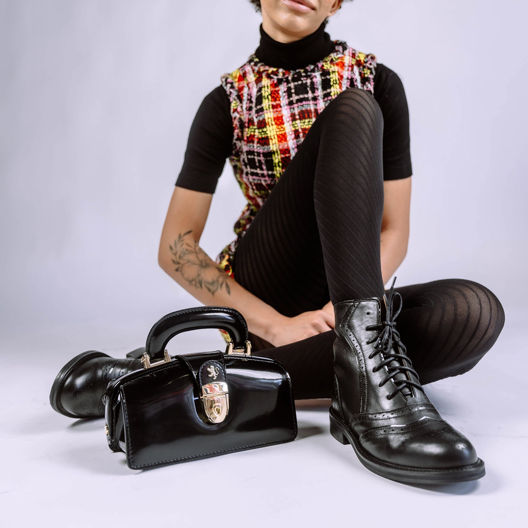 Brick Lane Boots Black | Women's Ankle Boots | Embassy London USA