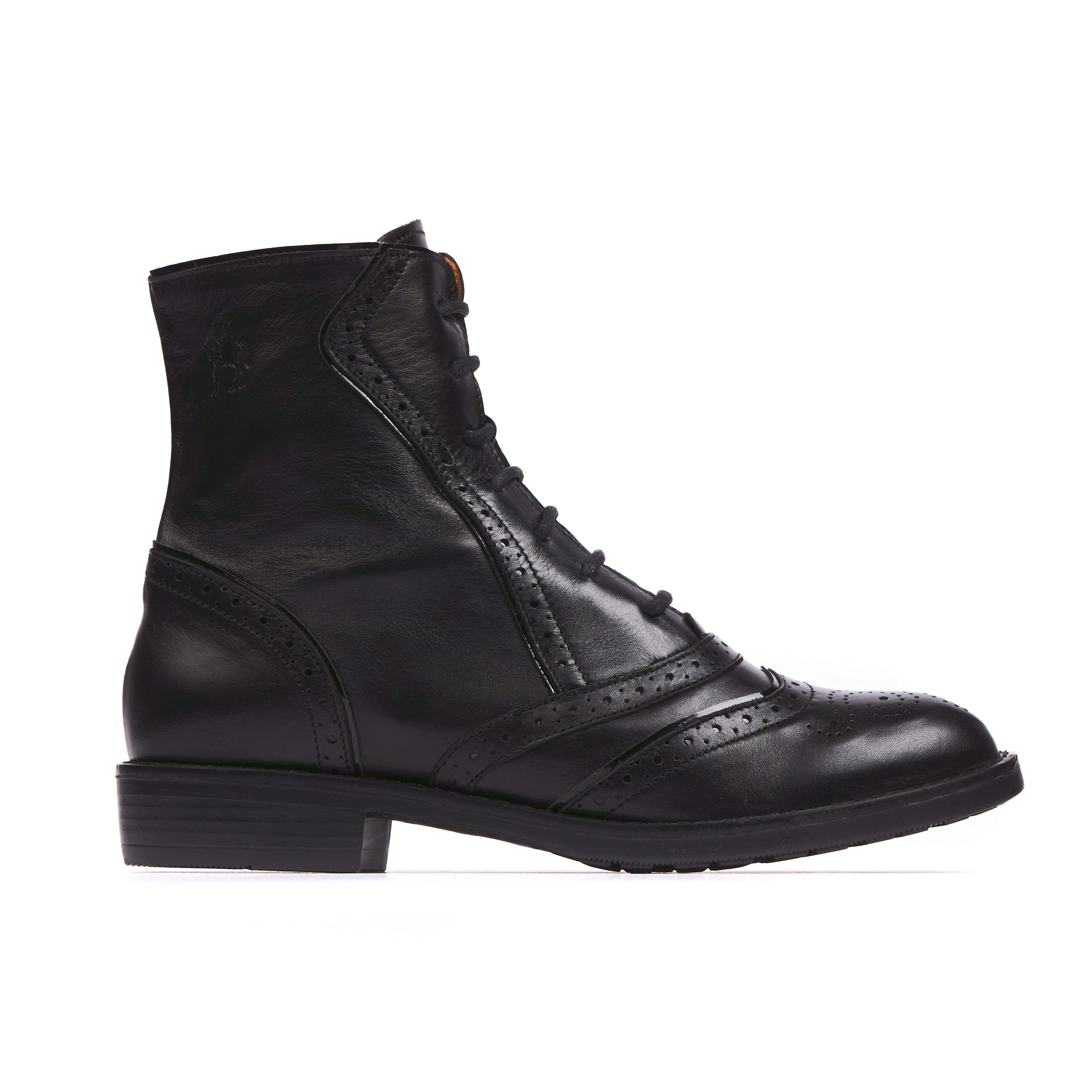 Women’s Ankle Boots Black Embassy London Brick Lane Boots – Embassy ...